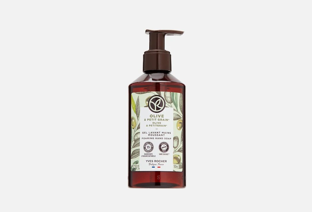 Yves Rocher Bain De Nature Olive жидкое мыло для РУК 190мл