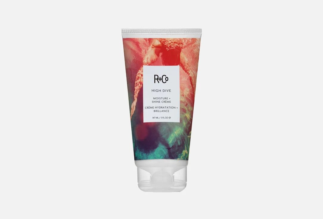 R+CO High Dive Moisture & Shine Crеme Увлажняющий крем для блеска волос 147мл