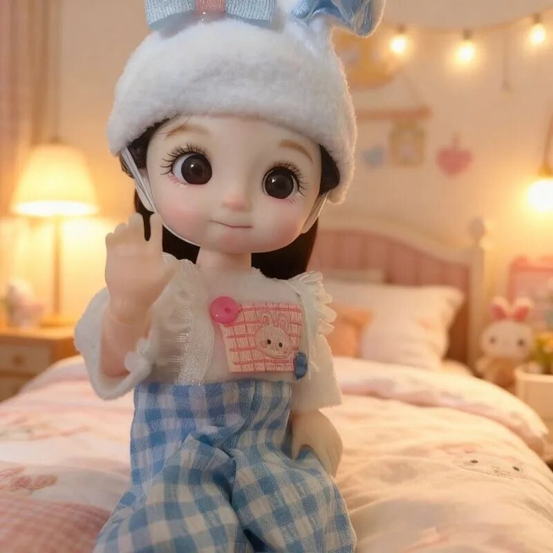 Одежда для куклы BJD 17 см, 1/8, комплект одежды, отдельно, для переодевания, стильные наряды для кукол