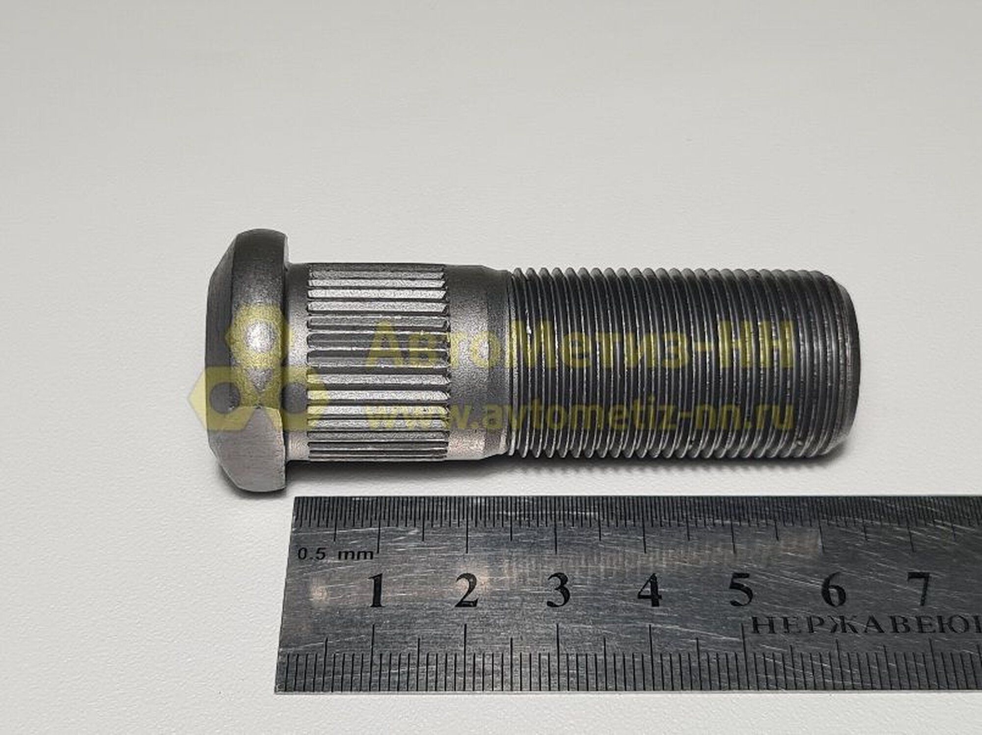 Шпилька колесная ГАЗ NEXT передняя M22x1.5x63 (крепкий орешек) (10.9)