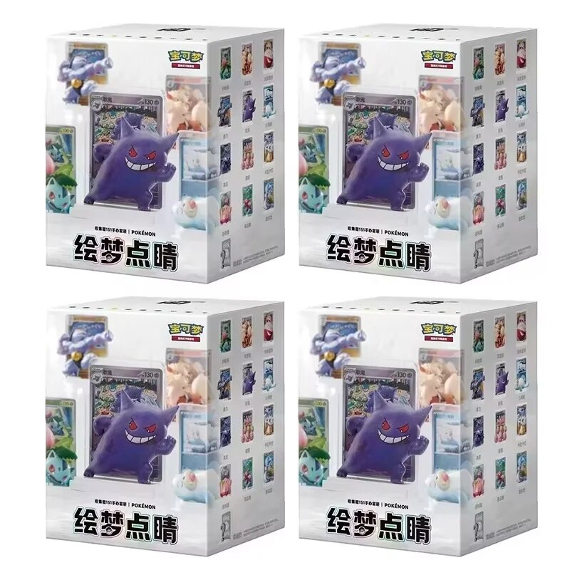 Коллекционная фигурка Pokemon Dreamy Paint 151 Vol.2 Water Ecology Bandai vol.1-4 BOX