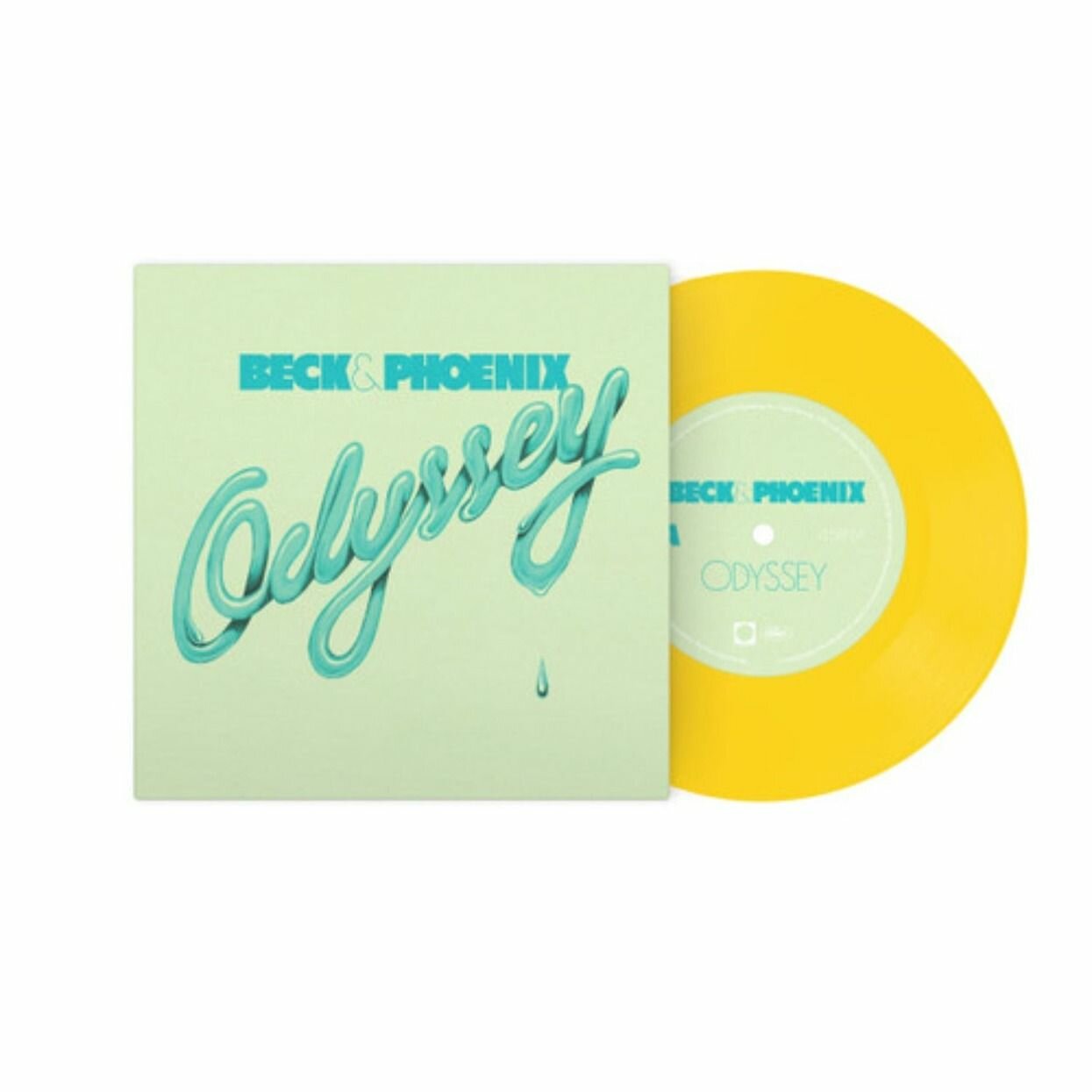 Виниловая пластинка Beck & Phoenix - Odyssey, Vinyl, 7", 45 RPM, Single, Limited Edition, Yellow /> New