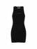Платье Alexander Wang Logo-print mini dress, размер L, black/black