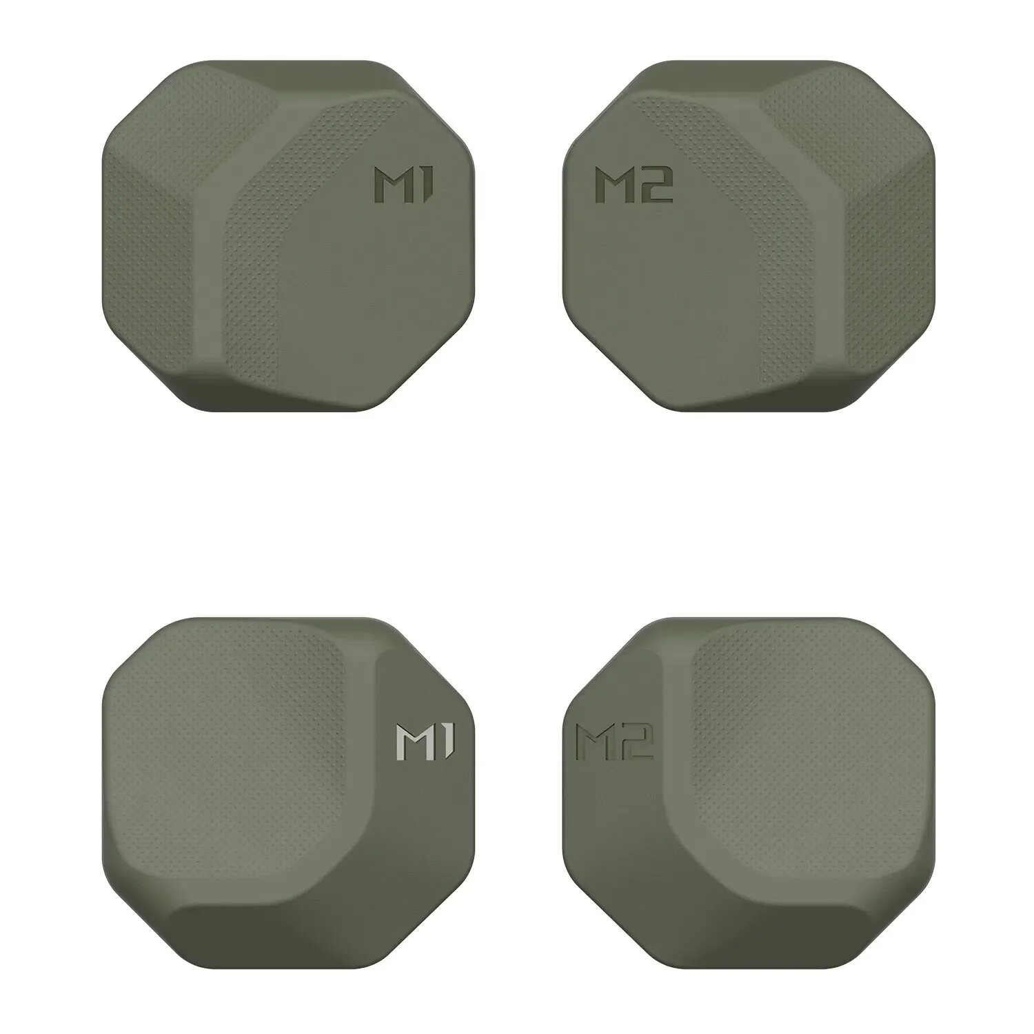 Комплект для улучшения кнопок Skull & Co. для ROG Ally X Серый, OD Green