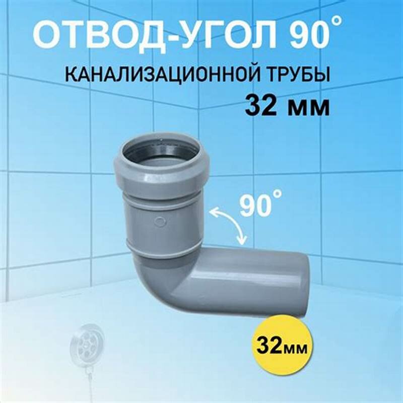 «Кубань». Отвод Ø 32 × 90°, внутренний