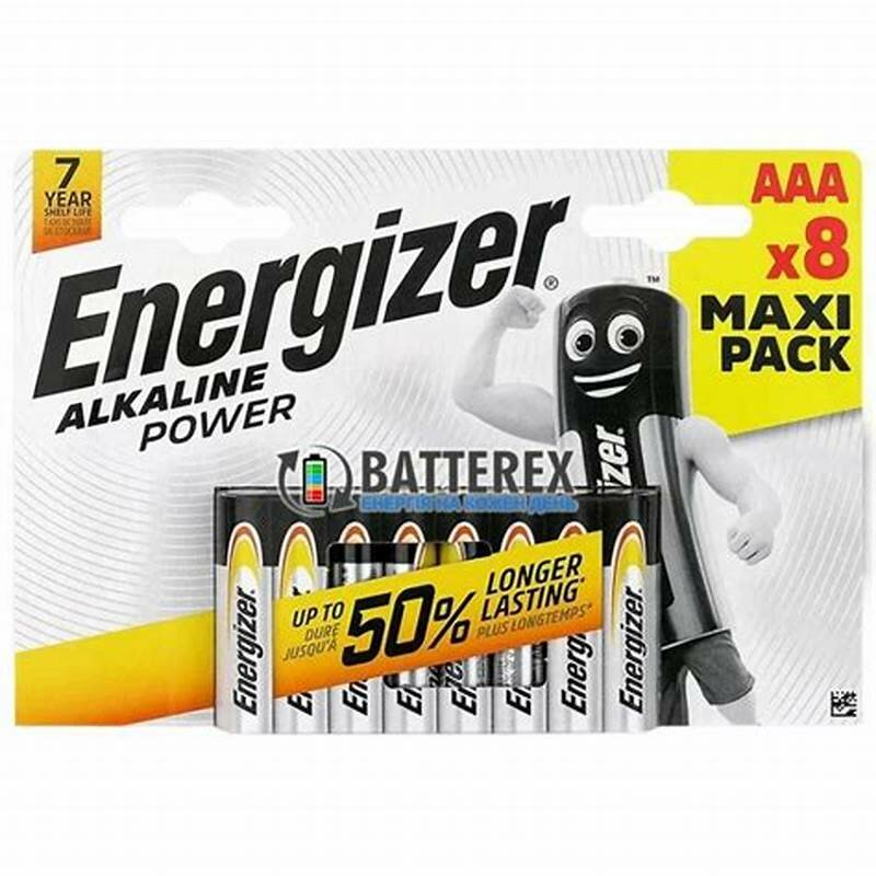 Батарейки MAX E92 AAA, ENERGIZER, 4 шт