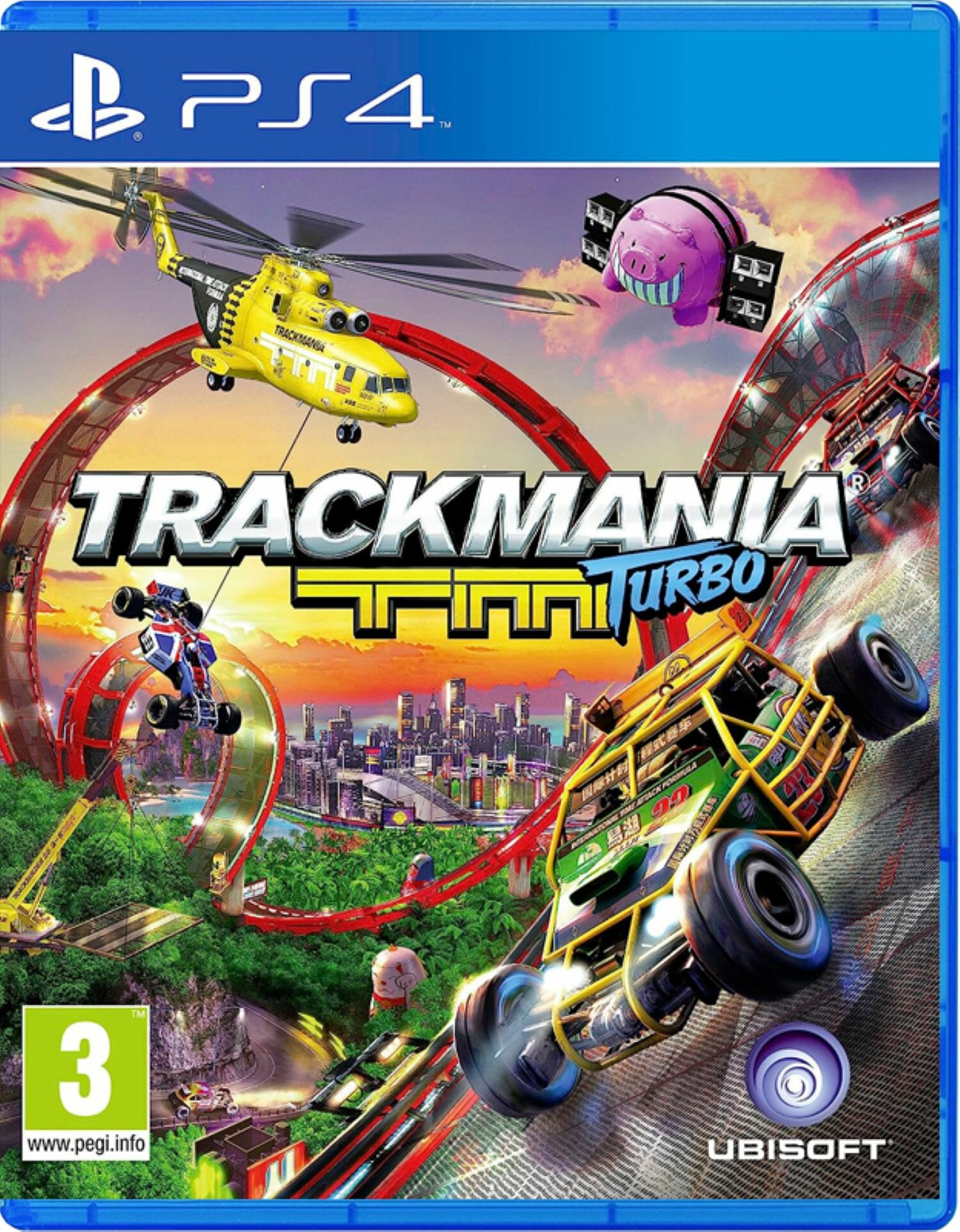 Trackmania Turbo (с поддержкой PS VR) (русская версия) (PS4)