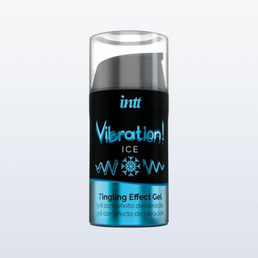 Intt Vibration! Ice, 15 мл. Жидкий вибратор с ароматом мяты