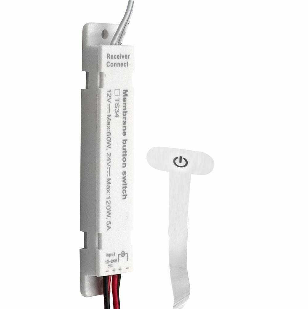 Датчик касания 60/120W 12-24V с кабелем (25 см) SEN35, FERON 52168