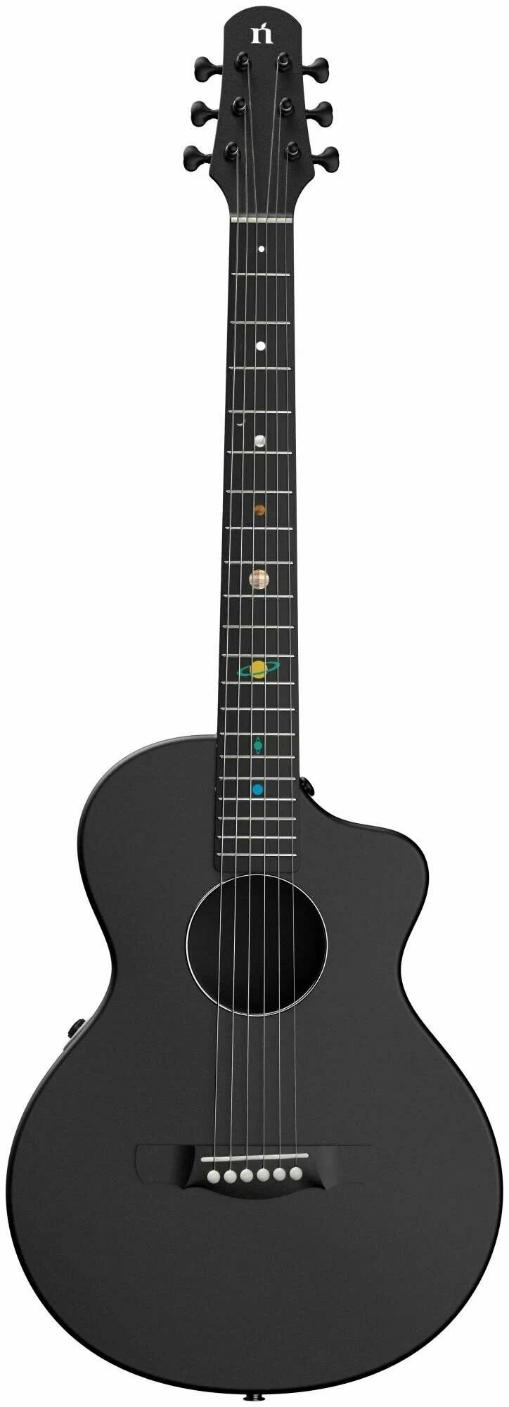 Трансакустическая гитара Natasha Asteroid NSX Cosmic Black