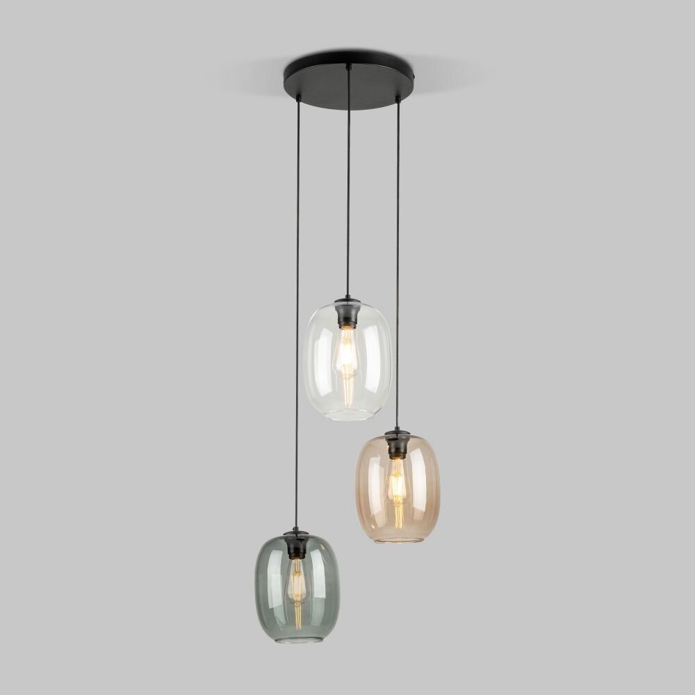 Подвесной светильник со стеклянным плафоном TK Lighting 5973 / подвесной светильник / Elio.