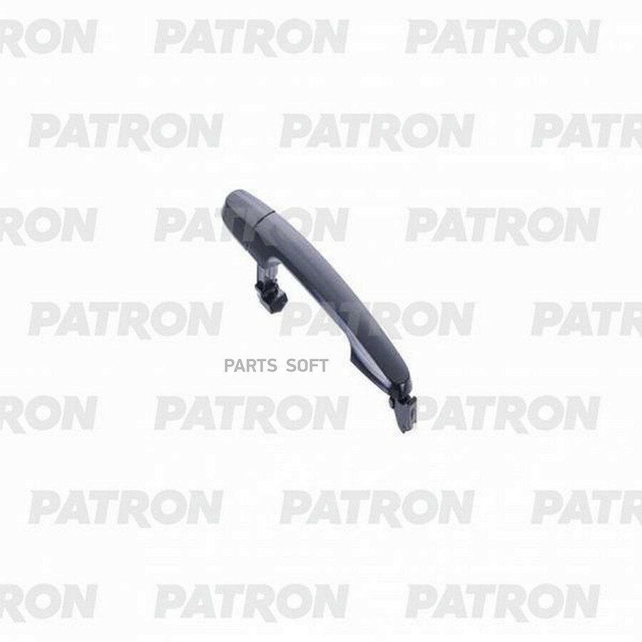 Ручка двери наружн задн (лев=прав) TOYOTA: RAV4 01-05/ 06-12, Yaris 07-11, Avensis 03-09, Camry 02-06, Auris 06-12, Highlander 01-07, Corolla 03-08/09-13 (черн) PATRON P20-1437 | цена за 1 шт