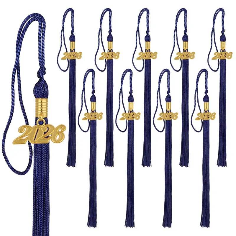 Кисточки JING-SDIY для декора 5 шт Blue 5pcs