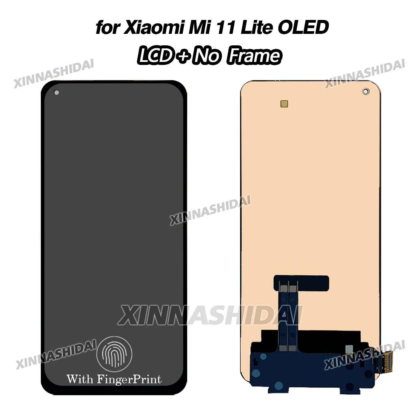 OLED-дисплей для Xiaomi Mi 11 Lite LCD no frame