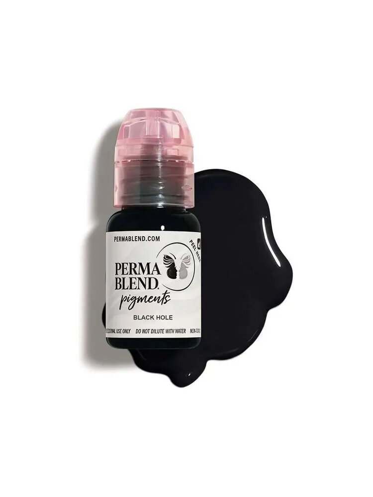 Perma Blend Black Hole Пермабленд Макияжа Пигмент для татуажа глаз, PMU пигмент, 15 мл