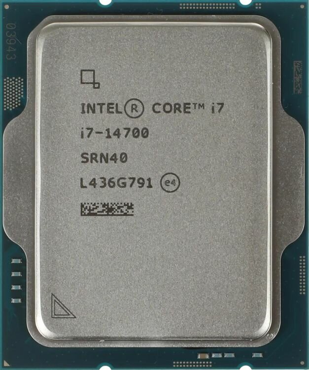 Процессор CPU Intel Core i7-14700 TRAY (S1700, 1500MHz up to 5400MHz/28Mb+33Mb, 20C(8P+12E)/28T, Raptor Lake refresh, 10nm, 65-219W, UHD 770)
