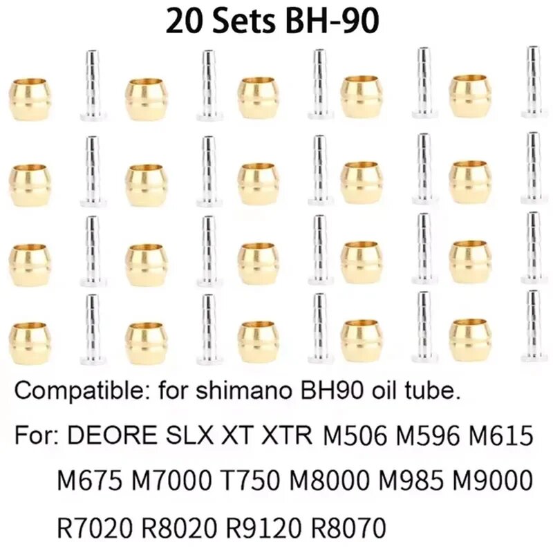 RYDEX 4 10 20 комплект для тормозов BH59/BH90/Shimano/SRAM/TEKTRO 20set BH90