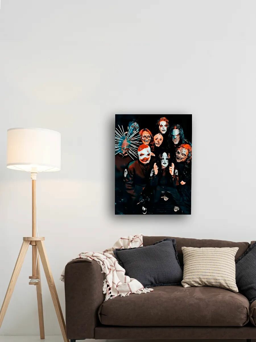 Постеры на стену Slipknot, плакат 1шт, А4 размер. — фото 1
