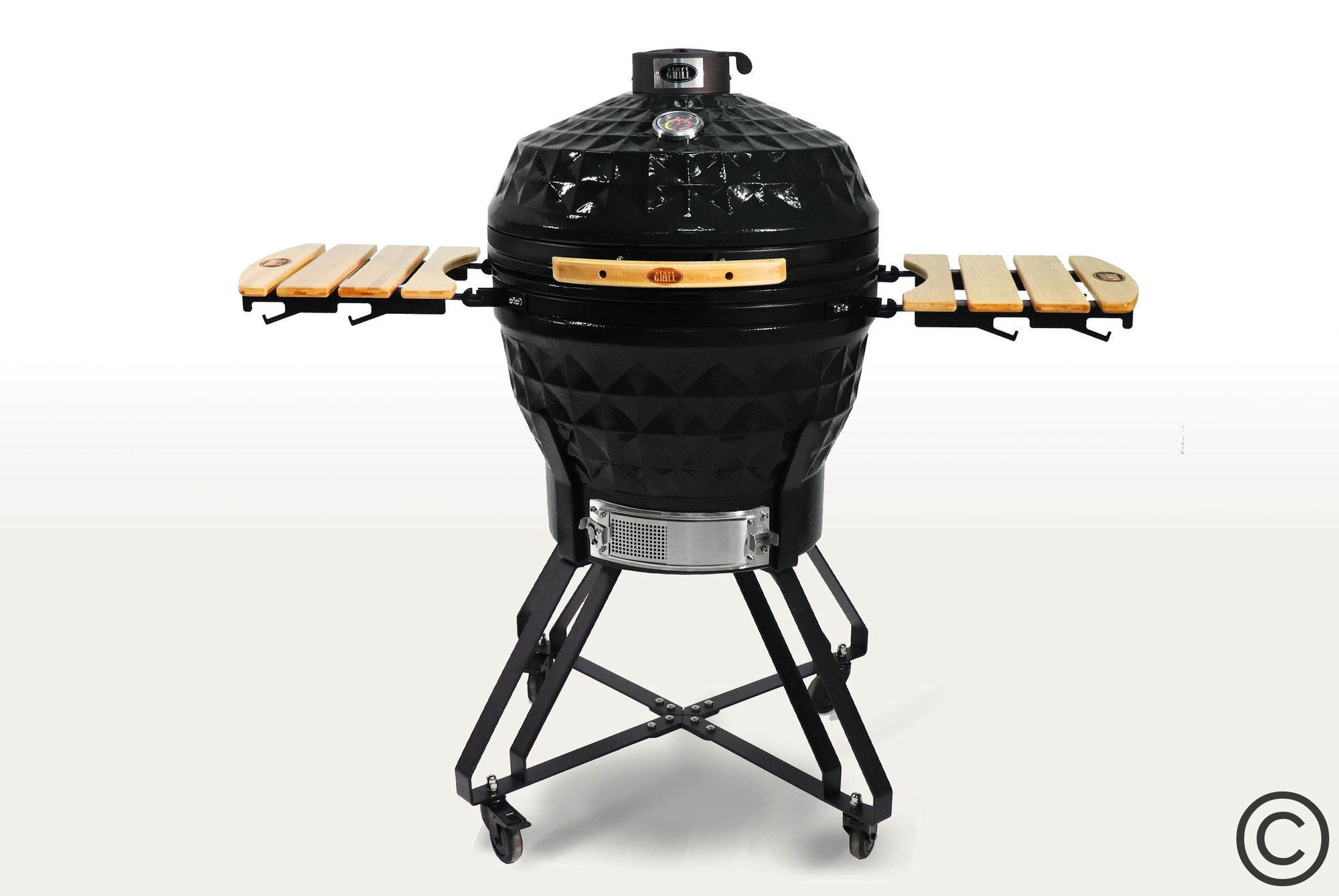 Керамический гриль Start Grill SG PRO, 61 см / 24 дюйма (черный)