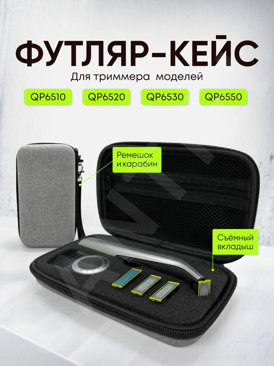 Чехол, сумка, футляр, для триммера, эпилятора, машинки для стрижки