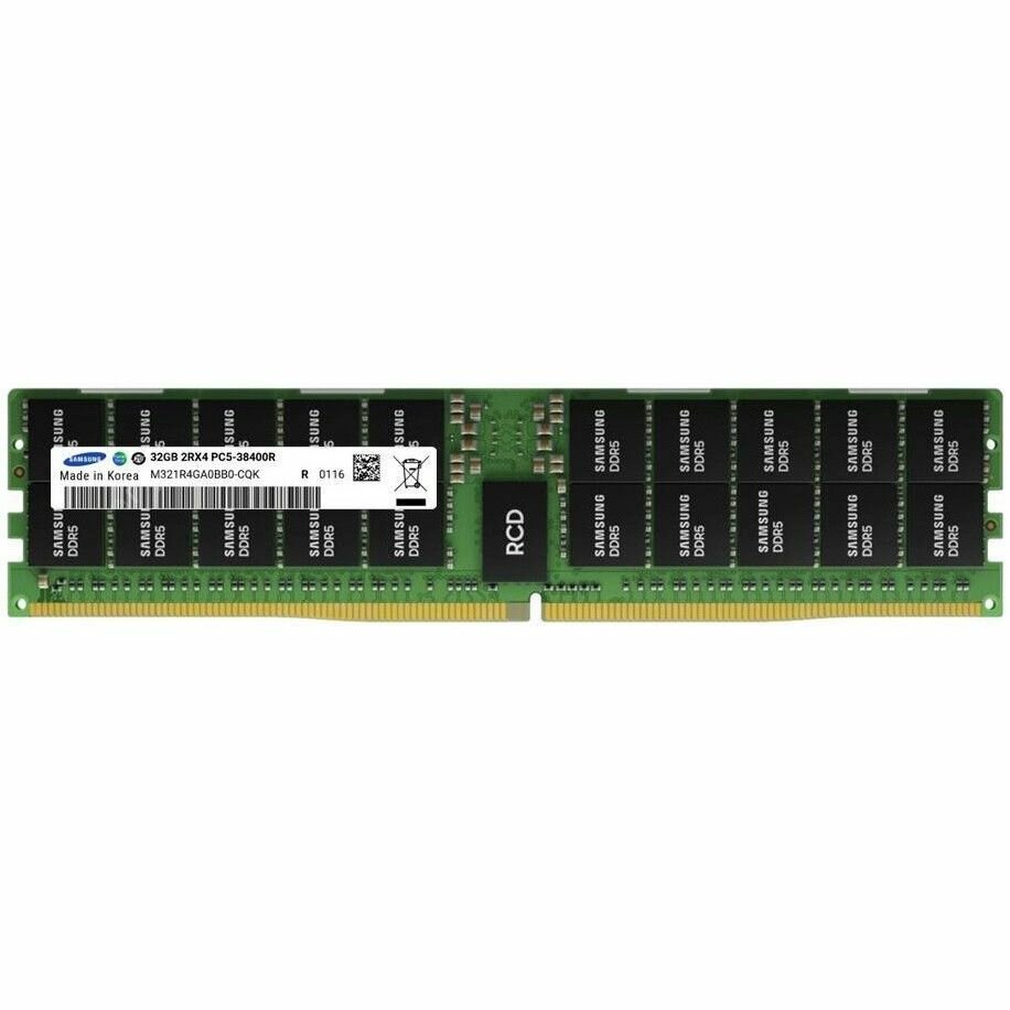 Оперативная память Samsung, DDR5, 32GB (1x32 GB), 4800 MHz, CL40, ECC, RDIMM