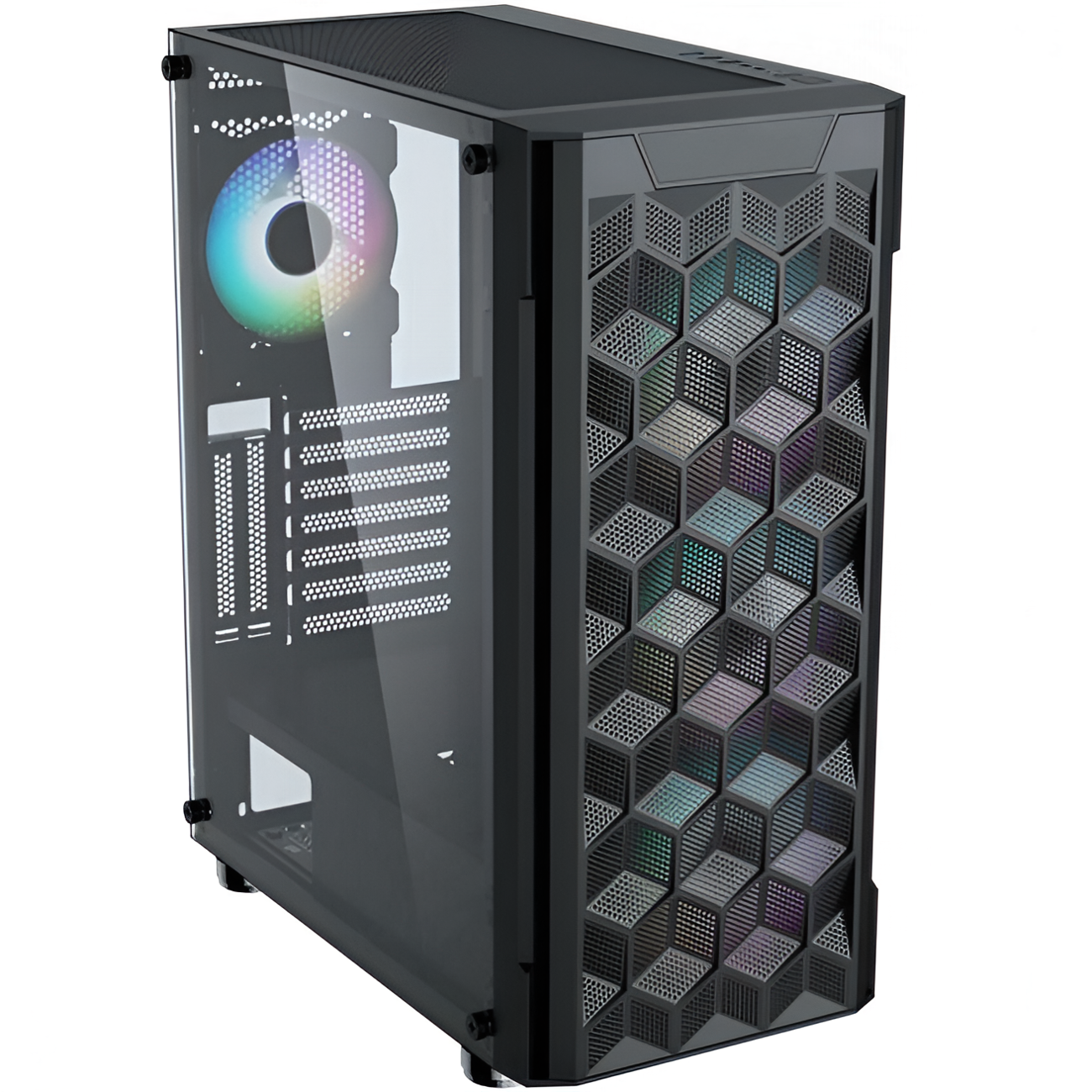 Корпус Midi-Tower ACD Citadel 103 ARGB, черный (AH-TC3GA-0000)