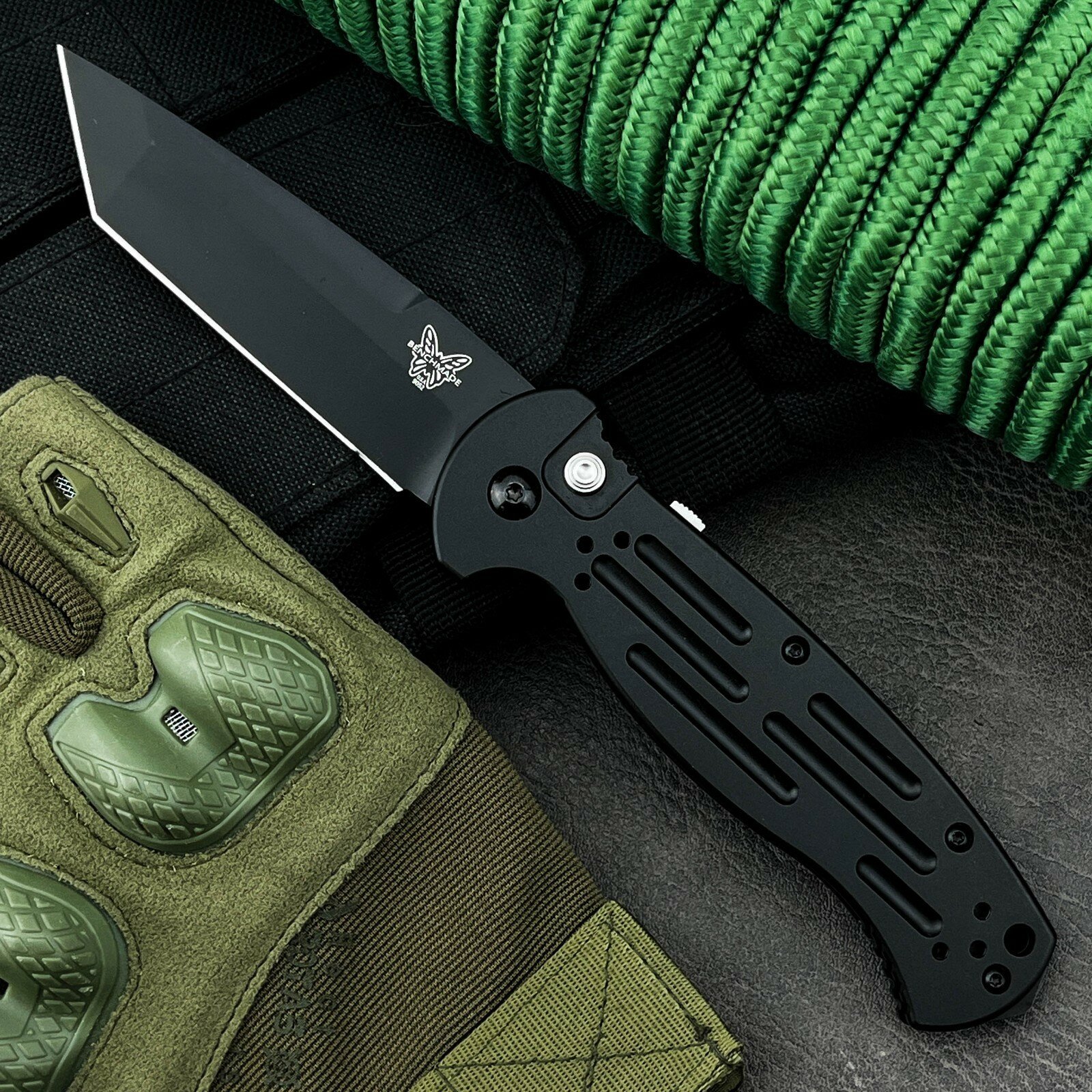 Benchmade940 Прочный складной нож с лезвием из стали D2 повышенной твердости, сверхострое лезвие, универсальный инструмент для кемпинга, выживания и полевых экспедиций