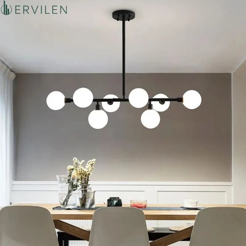 ERVILEN Люстра, G9, 56 Вт