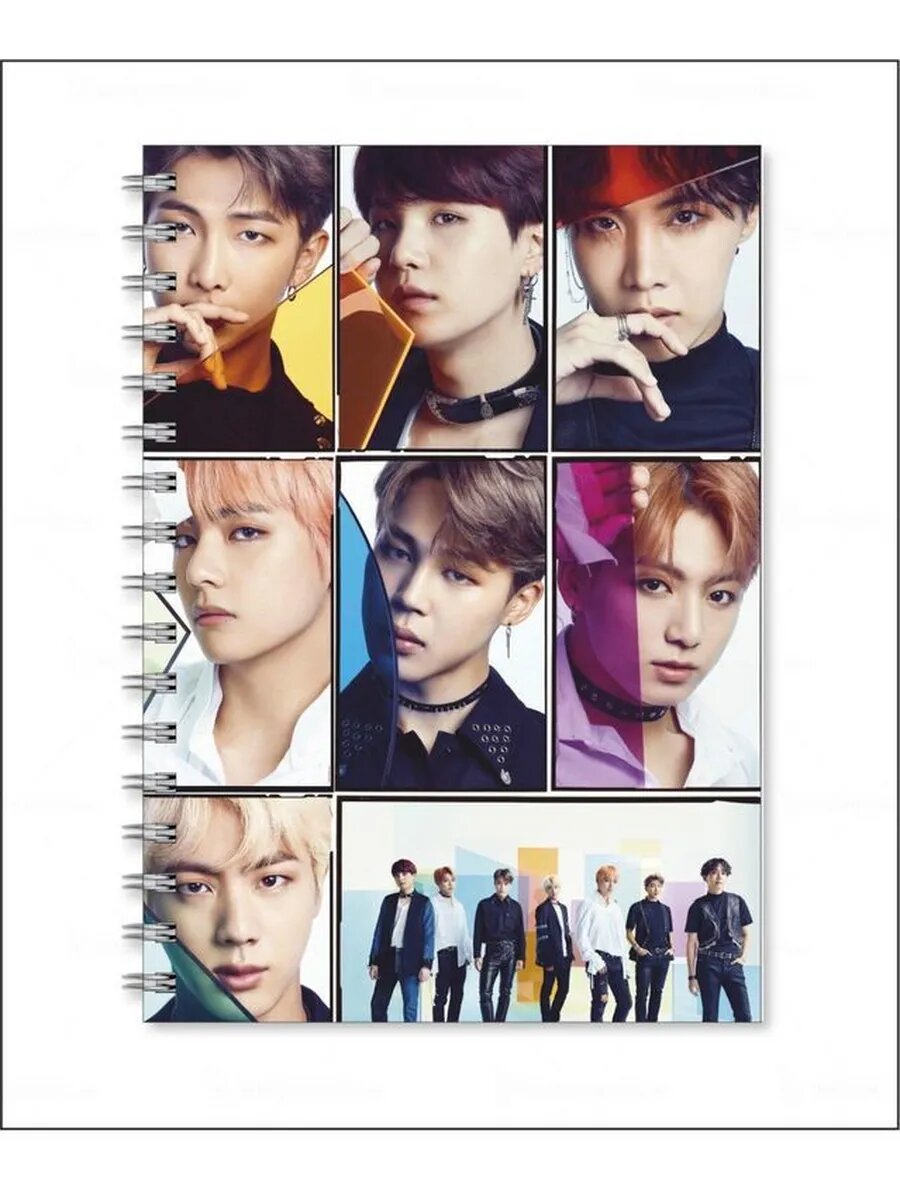 Тетрадь BTS