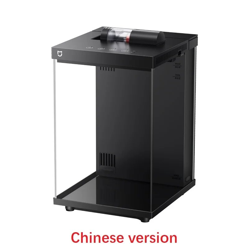 Новый умный настольный аквариум Mijia 10L с дистанционным кормлением через приложение, профессиональной системой фильтрации, совместимый с Mi Home