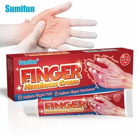 Мазь Sumifun Finger Numbness Cream для снятия онемения и боли в мышцах 20мл