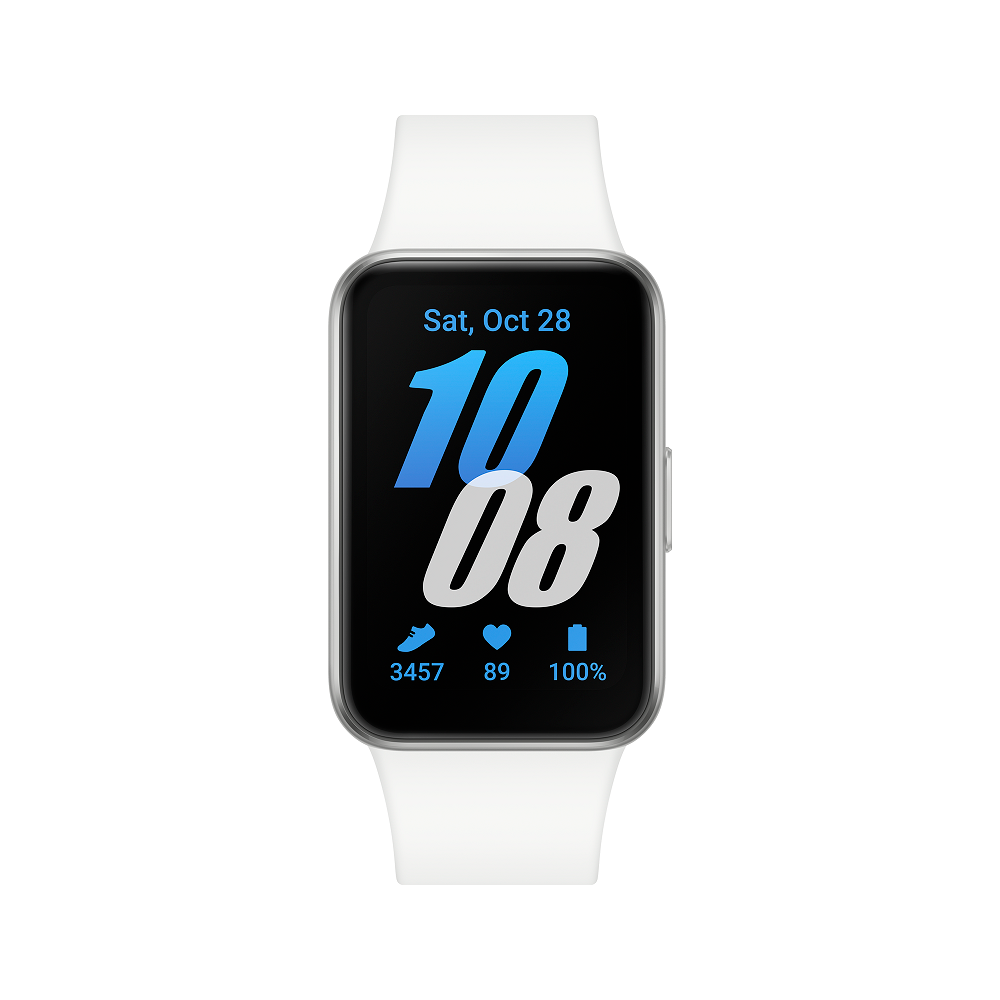 Фитнес браслет Samsung Galaxy Fit3, 40мм, Silver (Серебро, Белый)