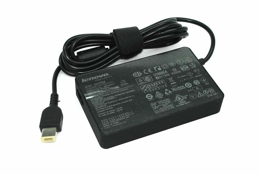 Блок питания (сетевой адаптер) для ноутбуков Lenovo 20V 3.25A 65W rectangle (прямоугольный)