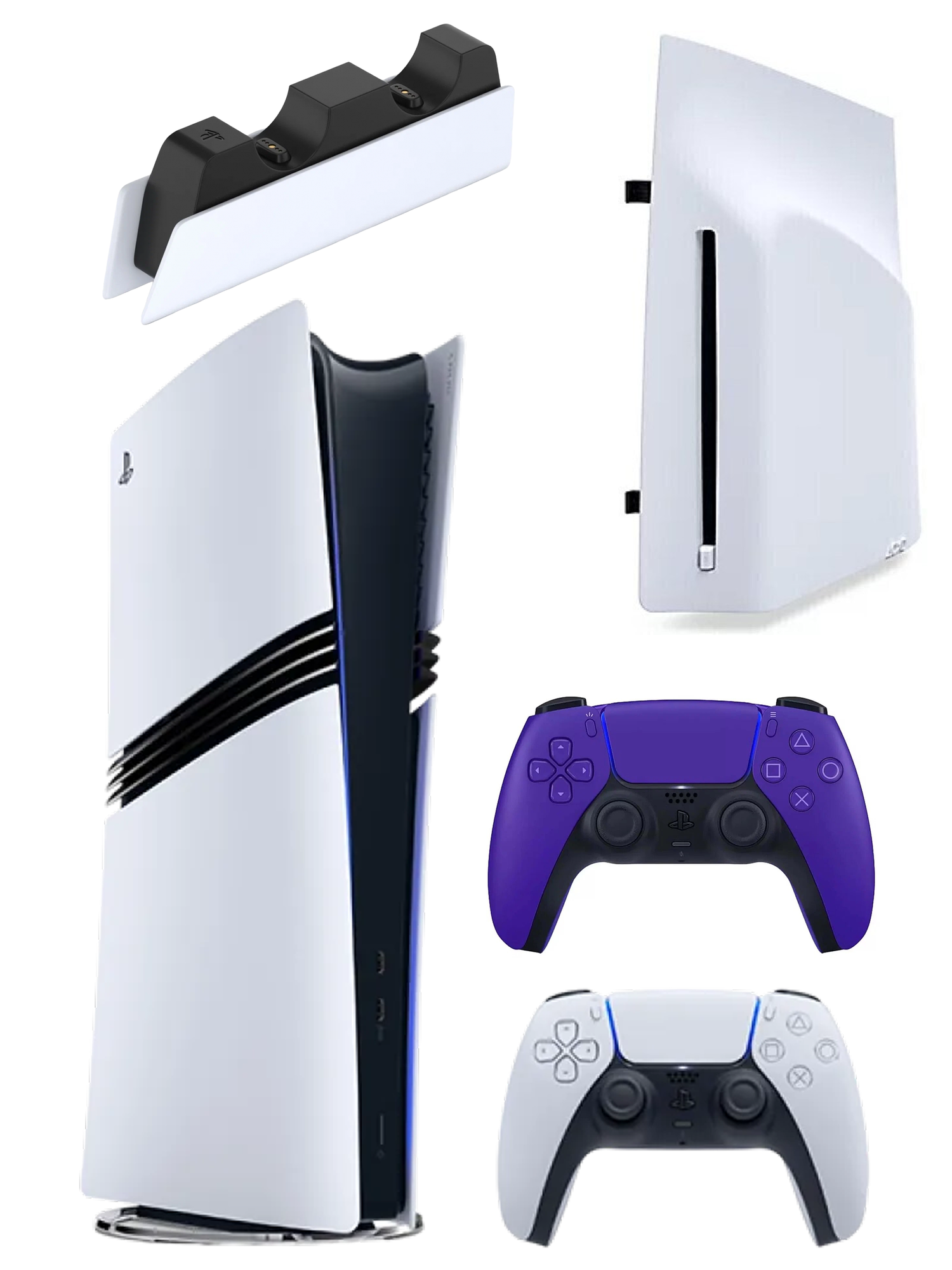 Игровая приставка Sony PS 5 Pro Digital Edition +Зарядная станция +Дисковод +2-ой геймпад ,2Tb SSD, (подробности в чате)