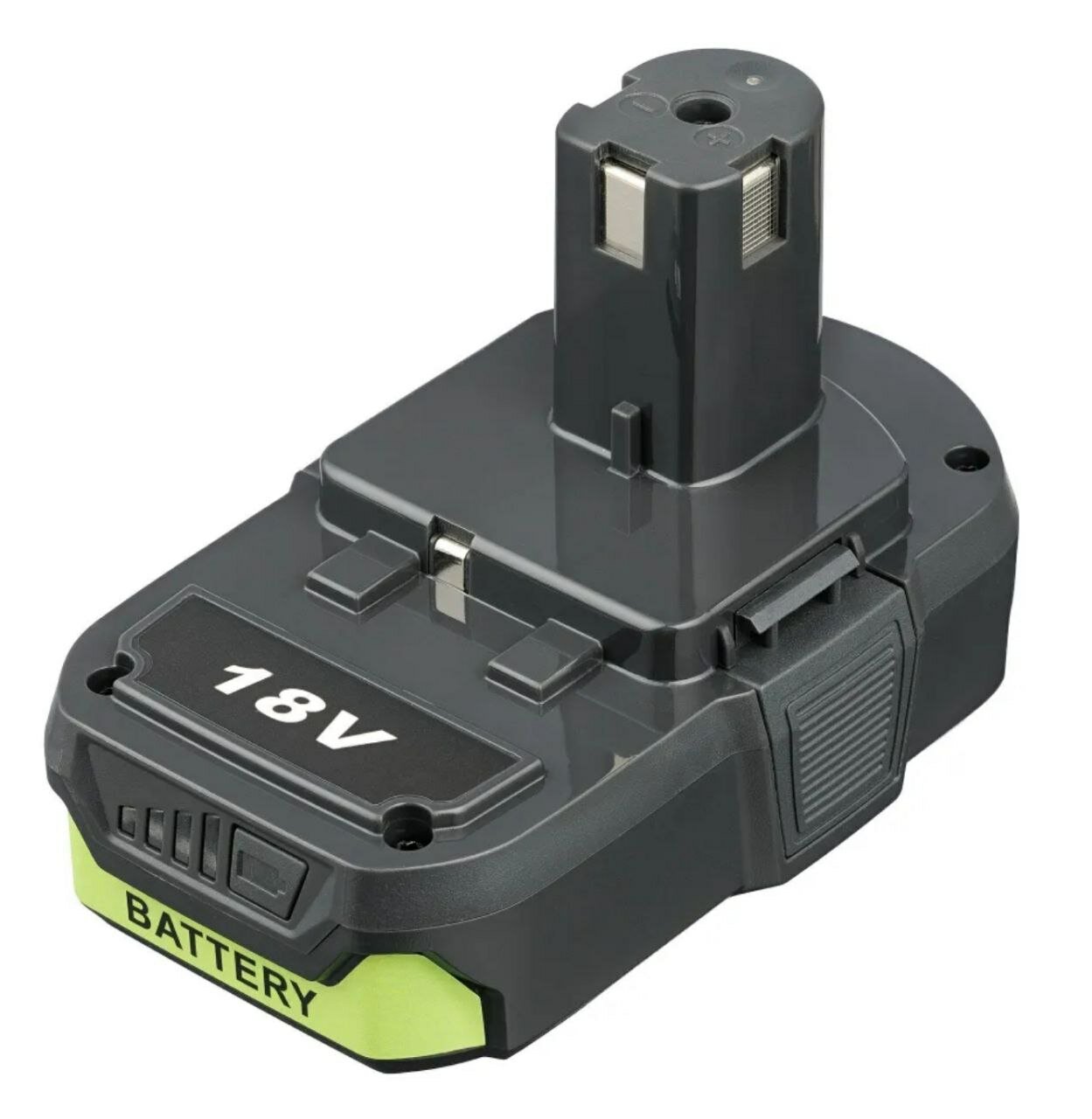 Аккумулятор для электроинструмента Ryobi ONE+, 18V, 2500mAh, RB18L50, 5133002433, RB18L40, RB18L25, P108, RB18L15, RB18L13, LED, OEM