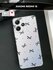 Силиконовый чехол на Xiaomi Redmi 12 / Сяоми Редми 12 с принтом Бантики и точки
