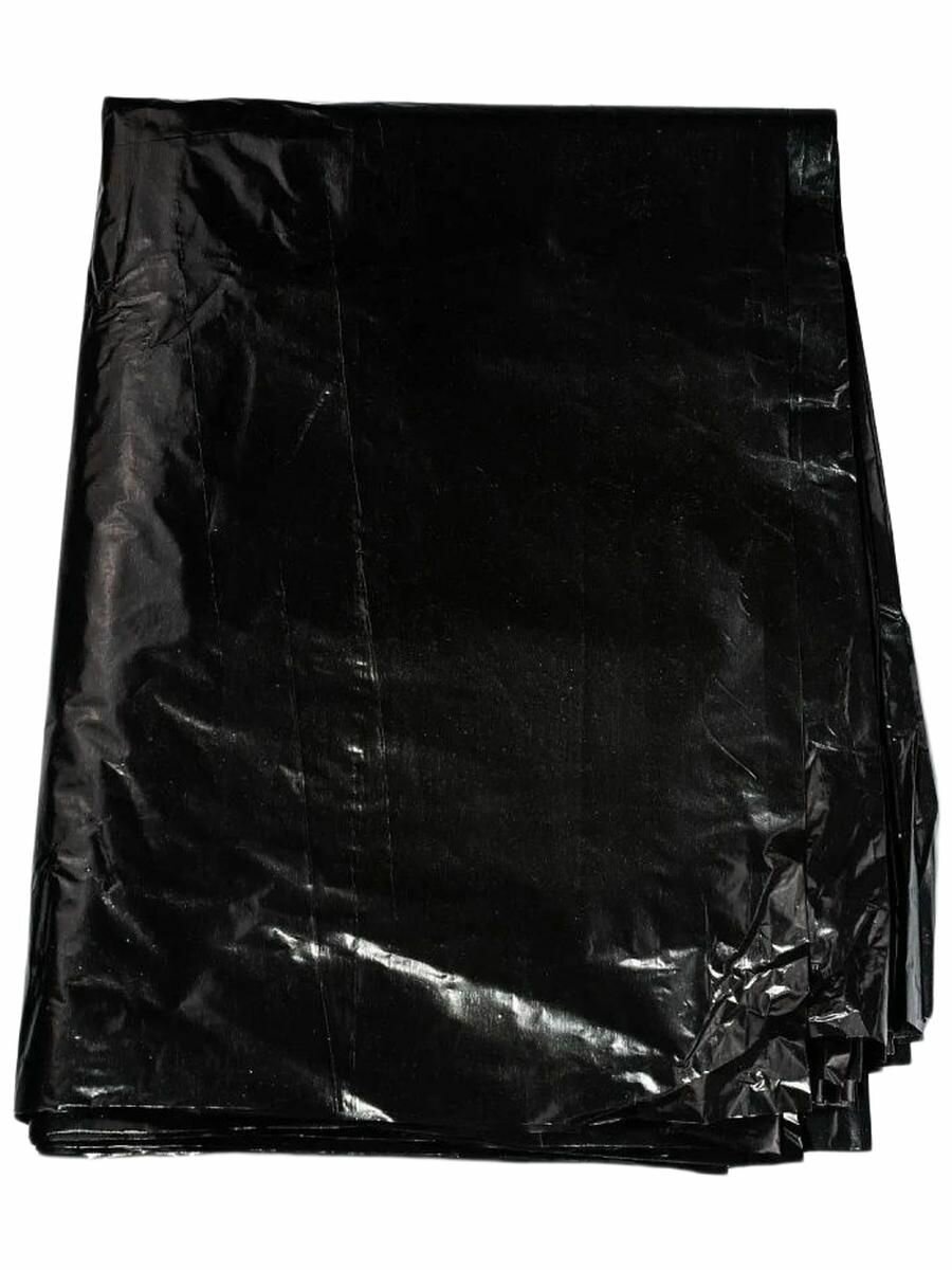Мешки для мусора VCLEAN ПВД 240 л, 100x125 см, 25 шт, черные
