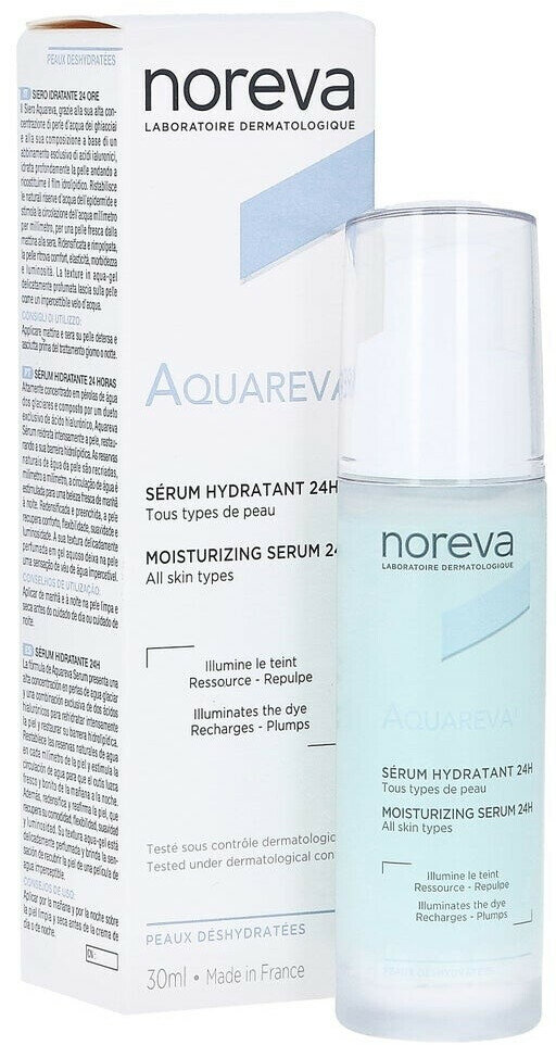 Noreva Увлажняющая сыворотка для лица Aquareva Moisturizing Serum 24H 30мл
