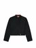 Куртка DIESEL, размер 48 EU, black/black