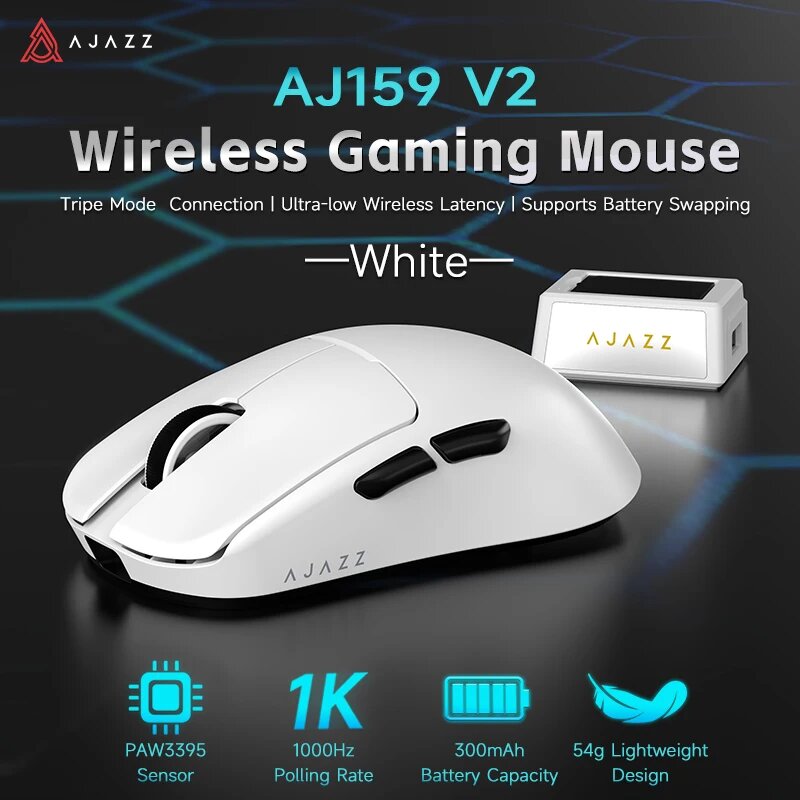 Беспроводная игровая мышь AJAZZ AJ159 V2/AJ159 V2