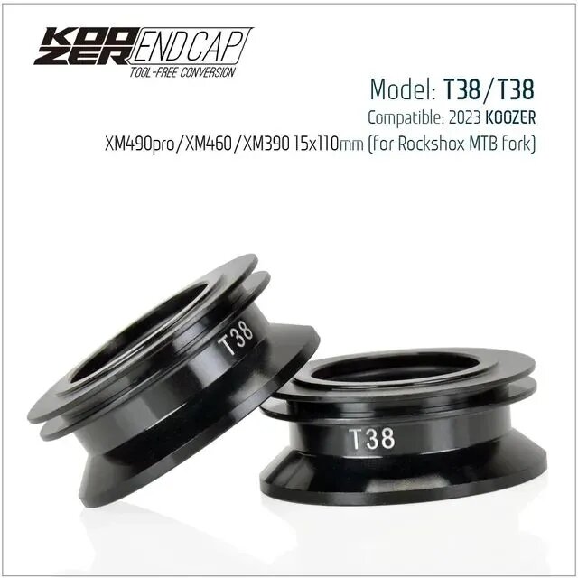 Koozer Концентраторы для ступиц T38 Boost
