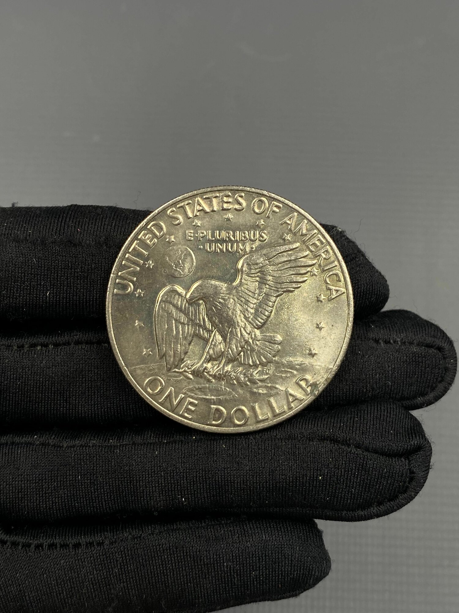 1 доллар 1974 год США, Дуайт Эйзенхауэр, Медноникелевый орел Хорошее состояние!