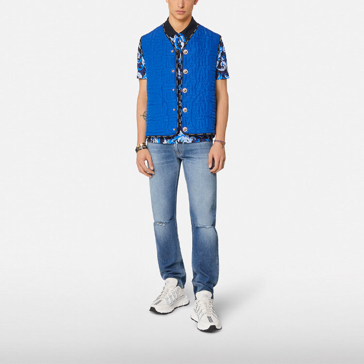 Джинсы зауженные Versace VERSACE