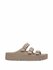 Шлёпанцы Birkenstock Florida buckle-strap platform slides, размер 40 EU, разноцв...