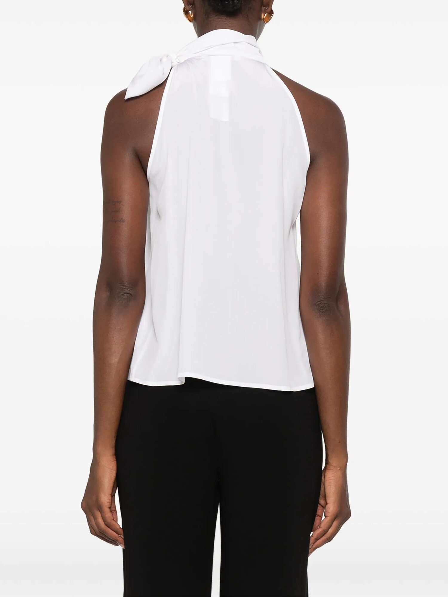 Блуза Max Mara Sleeveless blouse, размер 40, белый — фото 1