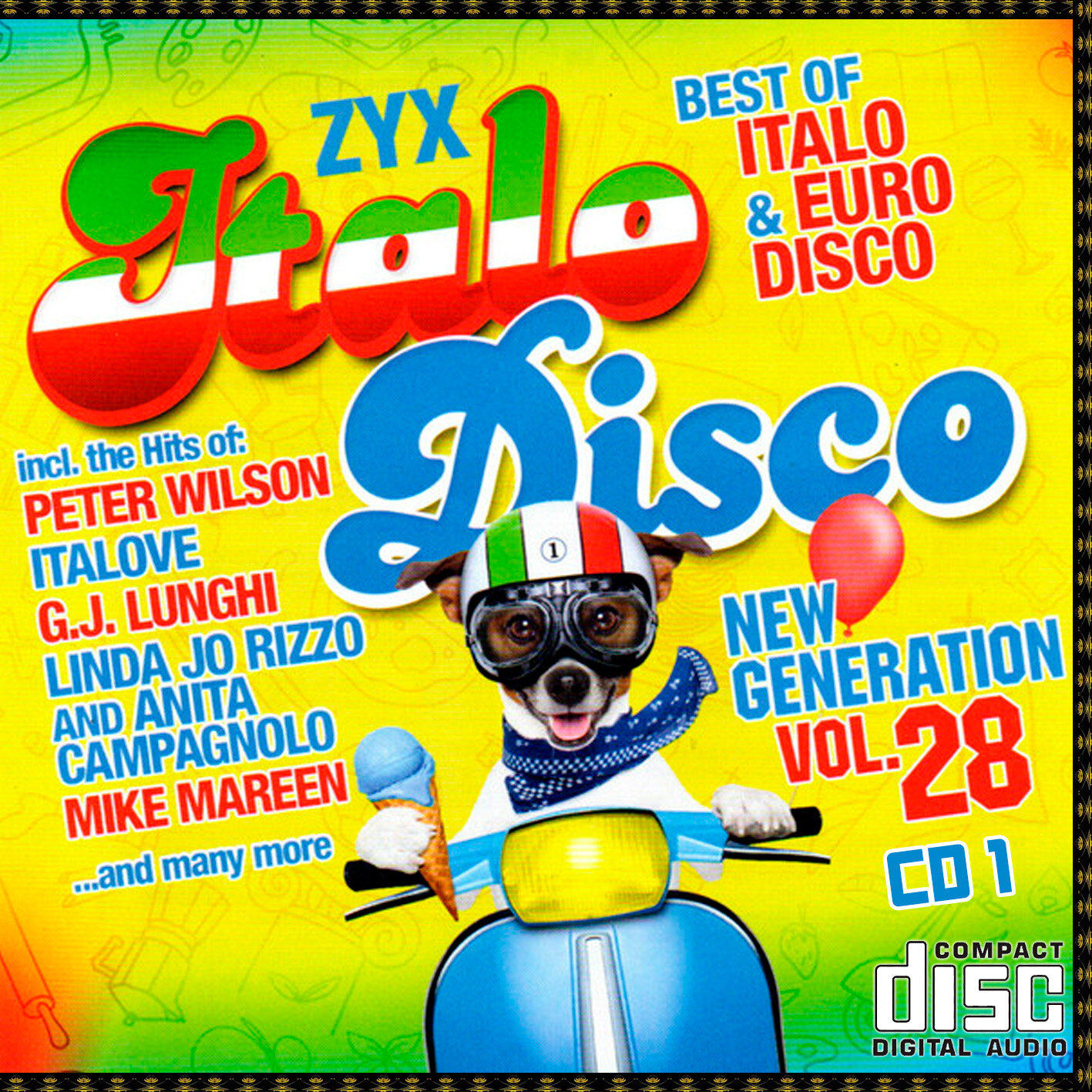 Various Artists - ZYX Italo Disco New Generation Vol. 28 CD1 (запись на CD-R)