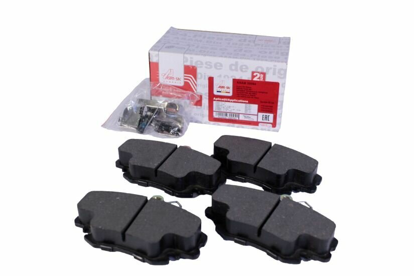Тормозные колодки барабанные RENAULT SANDERO/LOGAN/CLIO 2 02- без ABS (LUCAS 203X38)