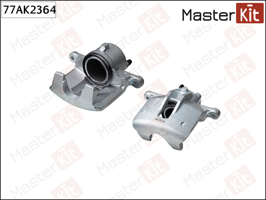 77AK2364 Суппорт тормозной TOYOTA 01- передн. прав.