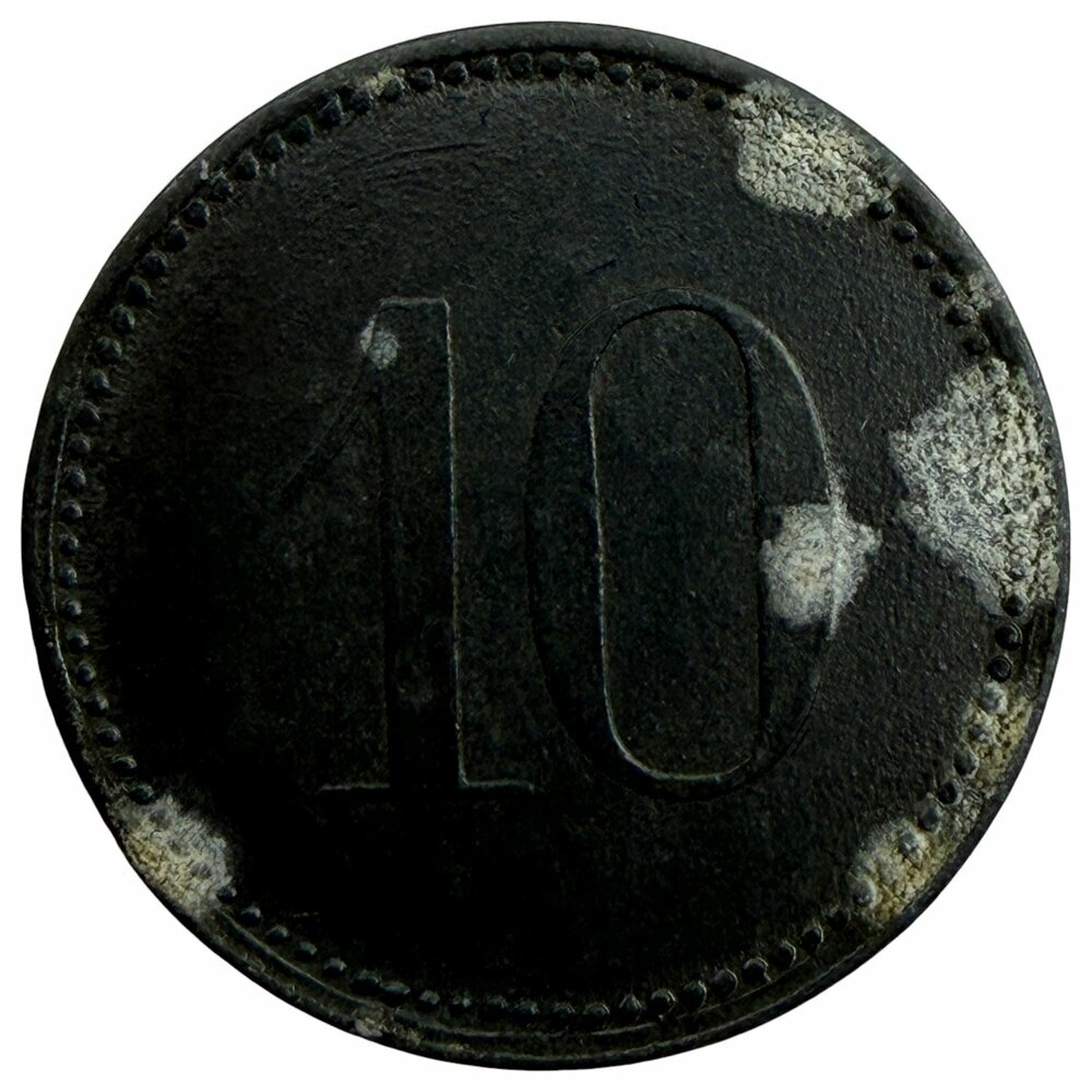 Германия, Германская империя, Лауинген 10 пфеннигов 1917 г.