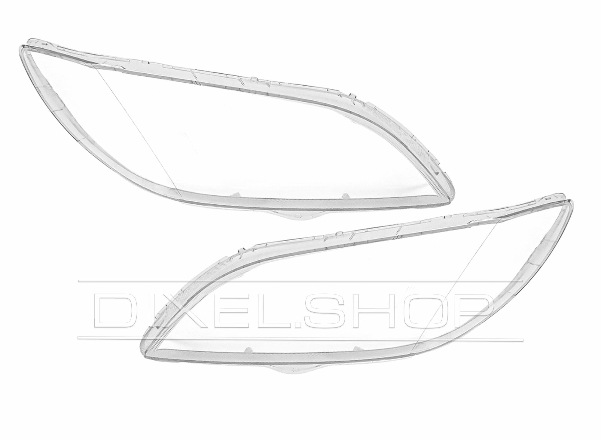 Стекла фар для MAZDA 3 BK седан 2003-2009 г. в. комплект стекол фары на Мазда 3 BK